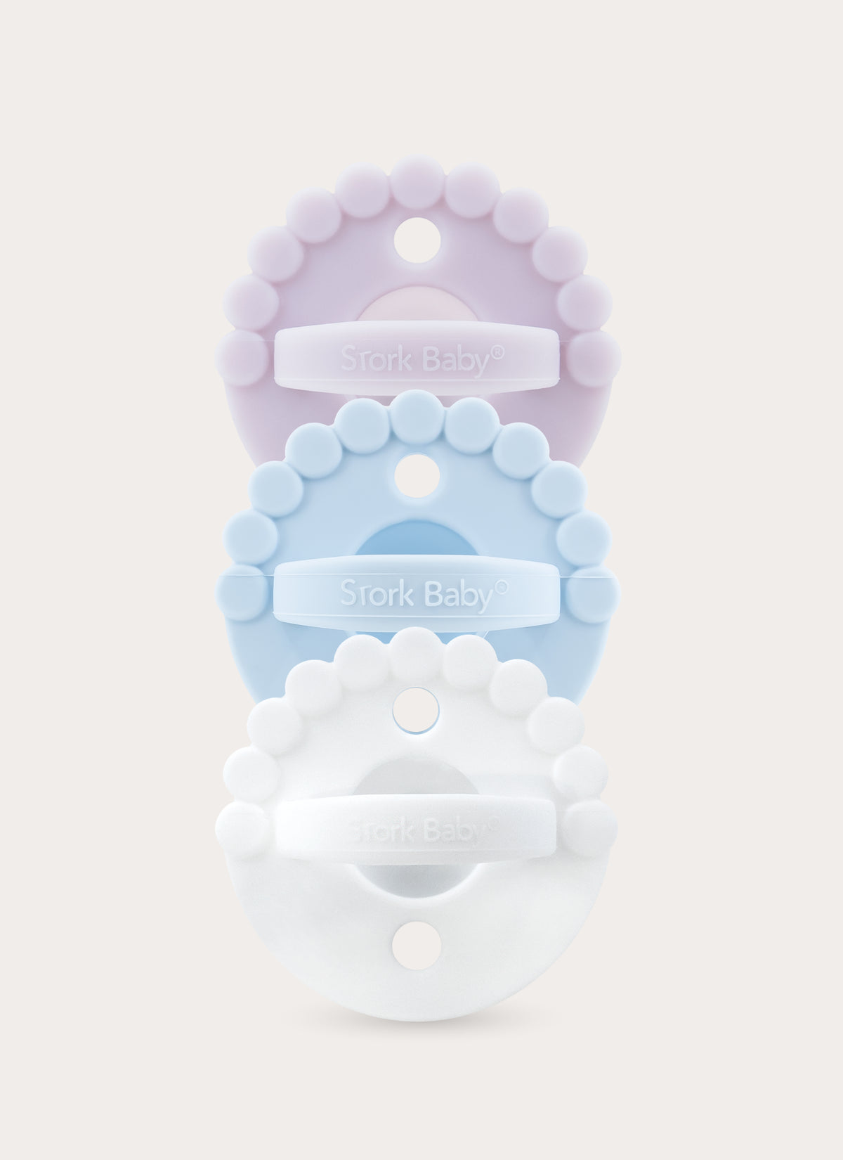 2 IN 1 BLOOM CHEWY PACIFIER + TEETHER (PACK OF 3) | StorkBaby UK